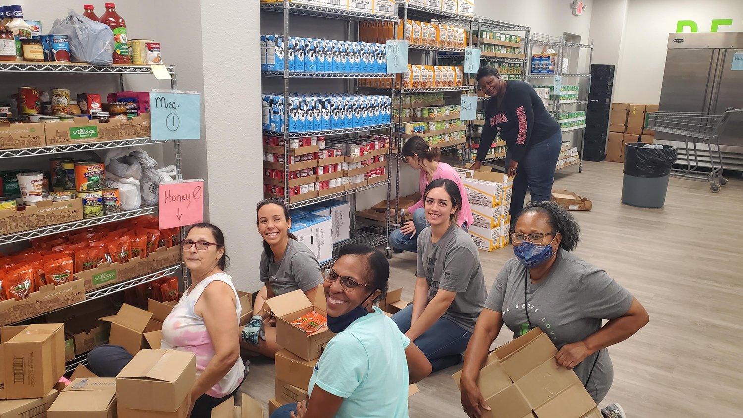 Community Service Food Distribution - Sahaba Initiative